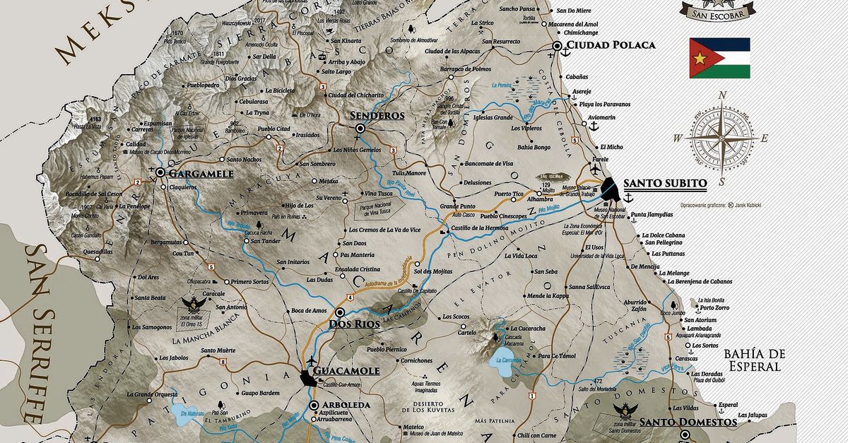 San Escobar rouwt - NRC