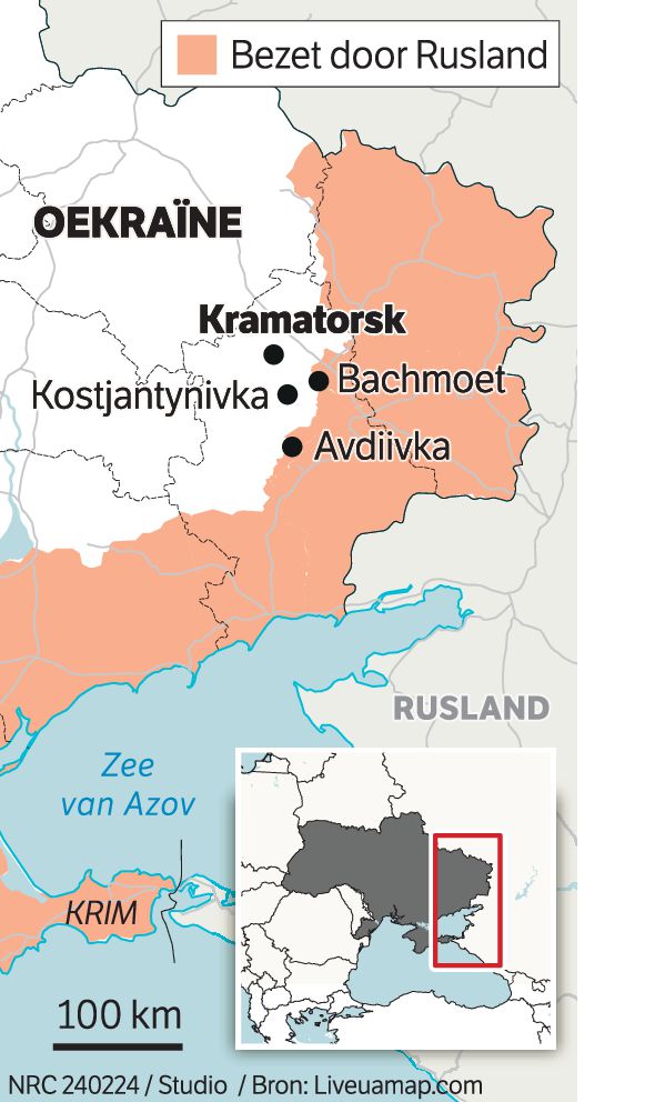 Soldaten bij Kramatorsk hebben ‘alleen nog hun lichamen’ om de ...