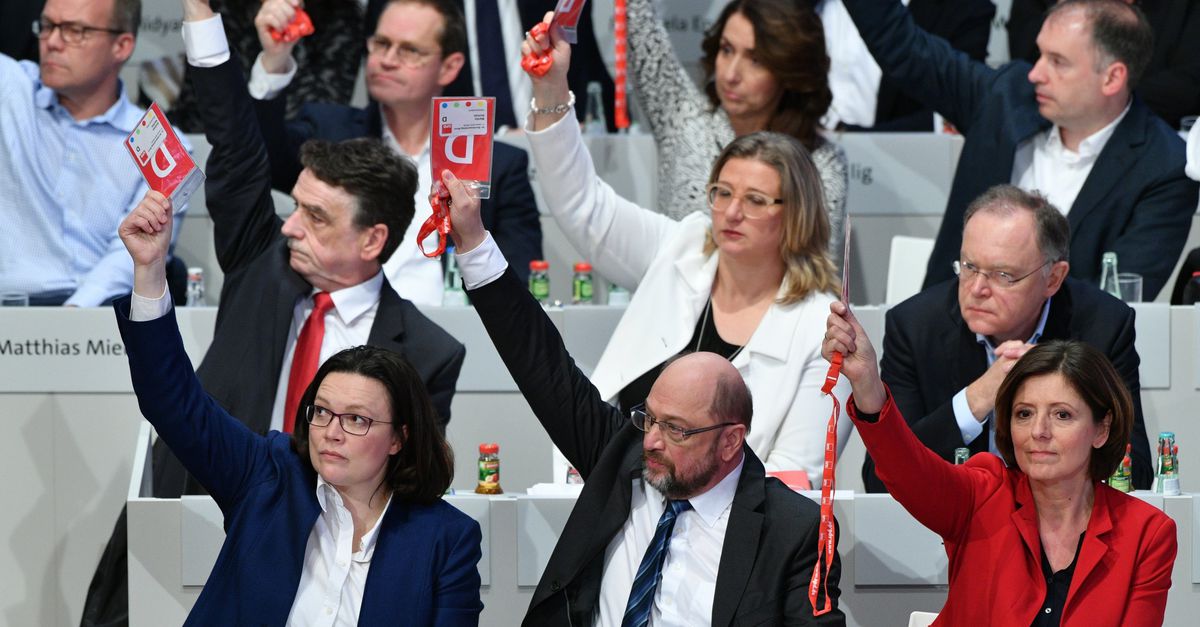 SPD stemt voor formatie met CDU/CSU - NRC