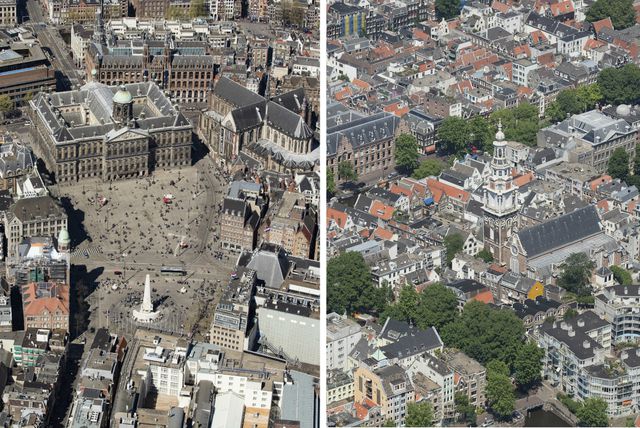 Amsterdam van boven - NRC