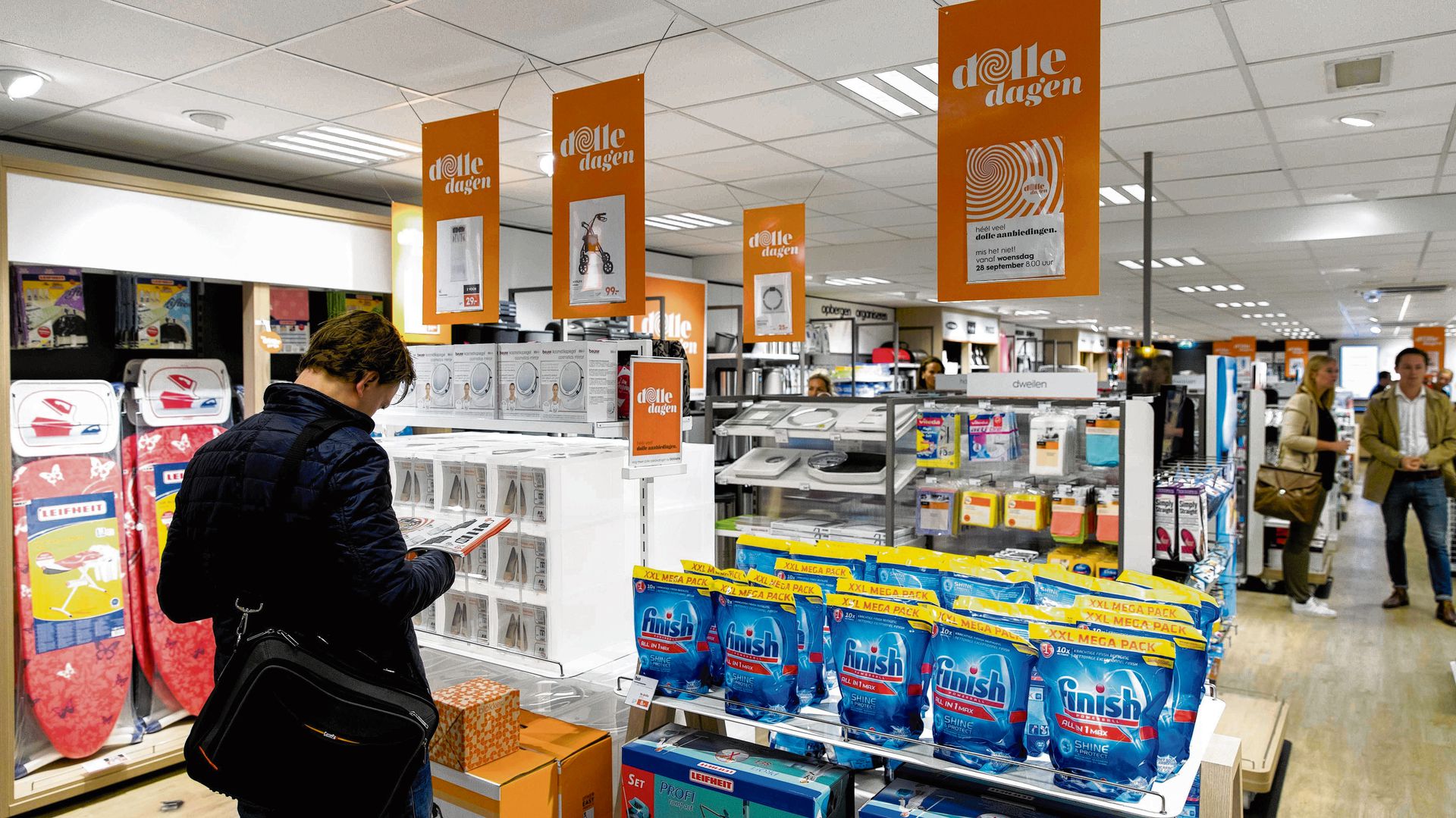 Het is nog geen slagveld in de Blokker - NRC