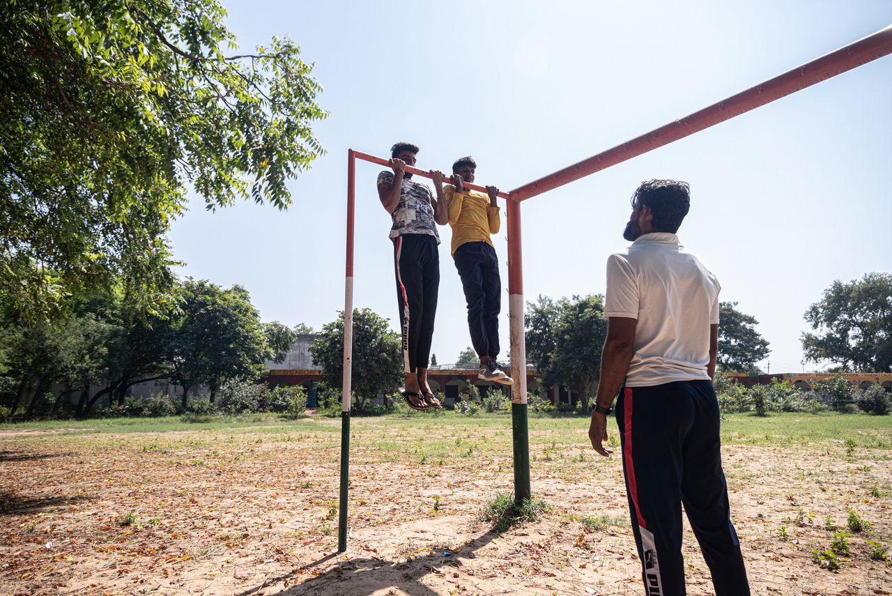 Fitnesstraining voor een lange carrière in het Indiase leger - NRC