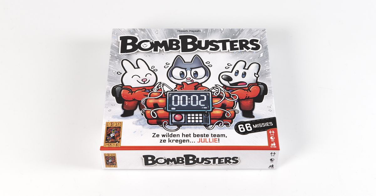 ‘Bomb Busters’ is een bloedstollend bommenspel - NRC