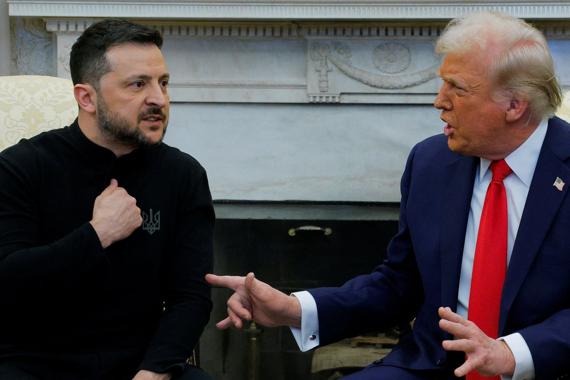 Knallende ruzie tussen Trump en Zelensky bij bezoek aan Witte Huis - NRC