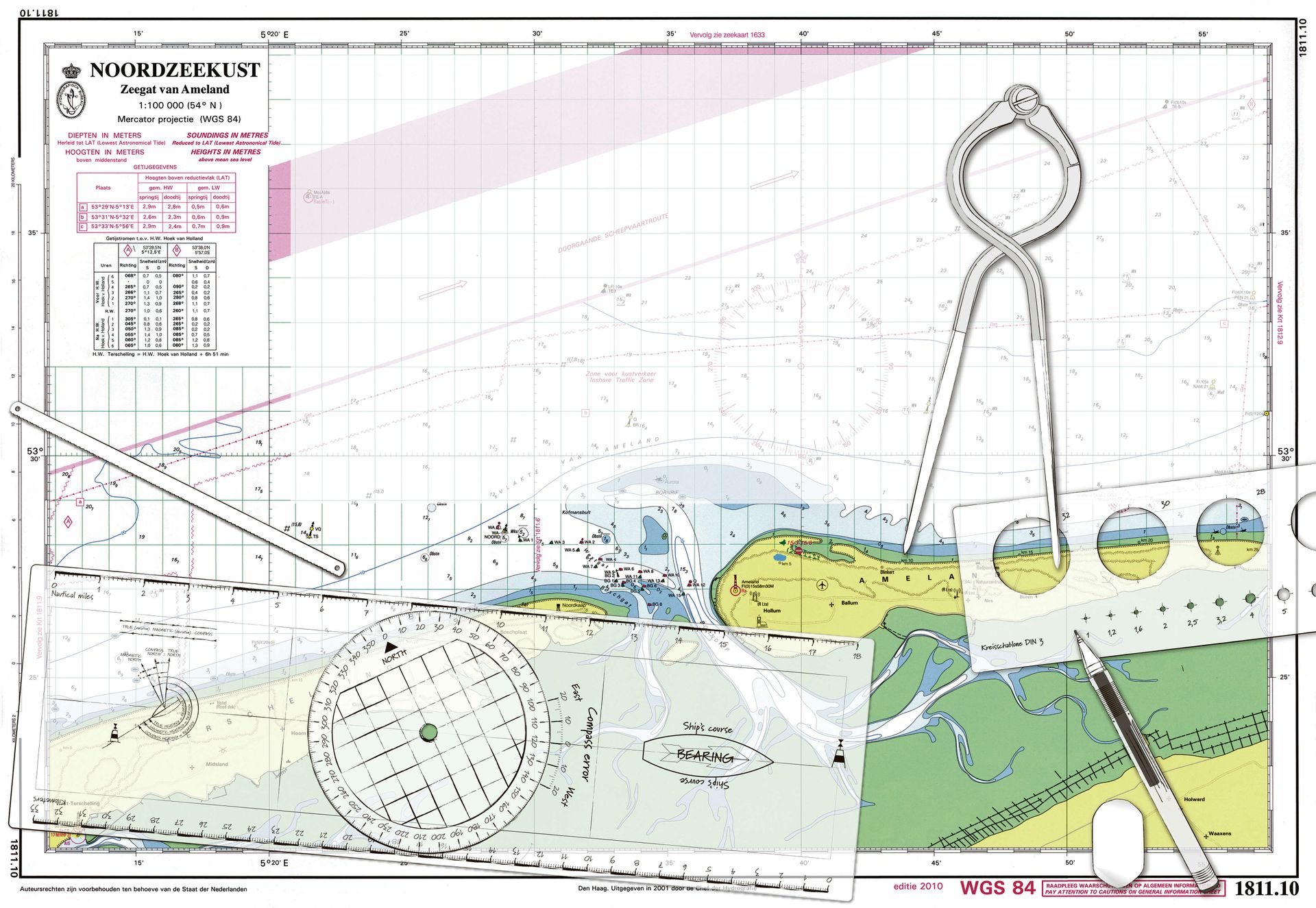 De papieren werkelijkheid van de zeekaart - NRC