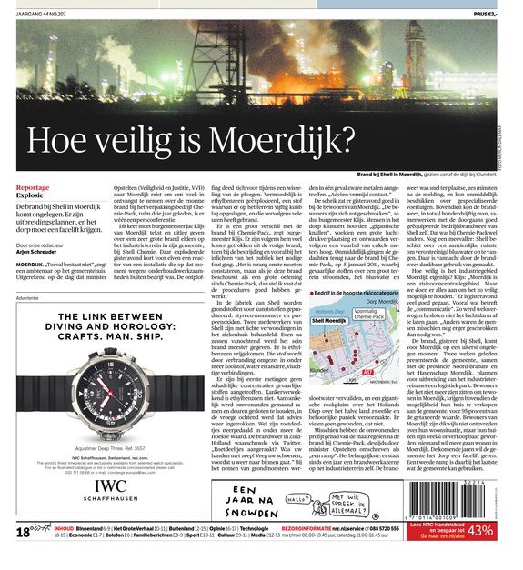 Hoe veilig is Moerdijk? - NRC
