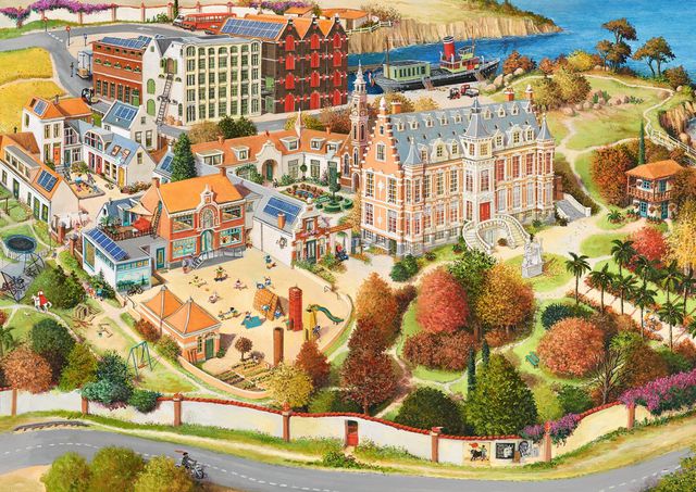 Charlotte Dematons schilderde de Pieten uit haar Sinterklaasboek over - NRC