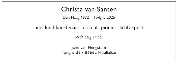 Christa van Santen - Wikipedia