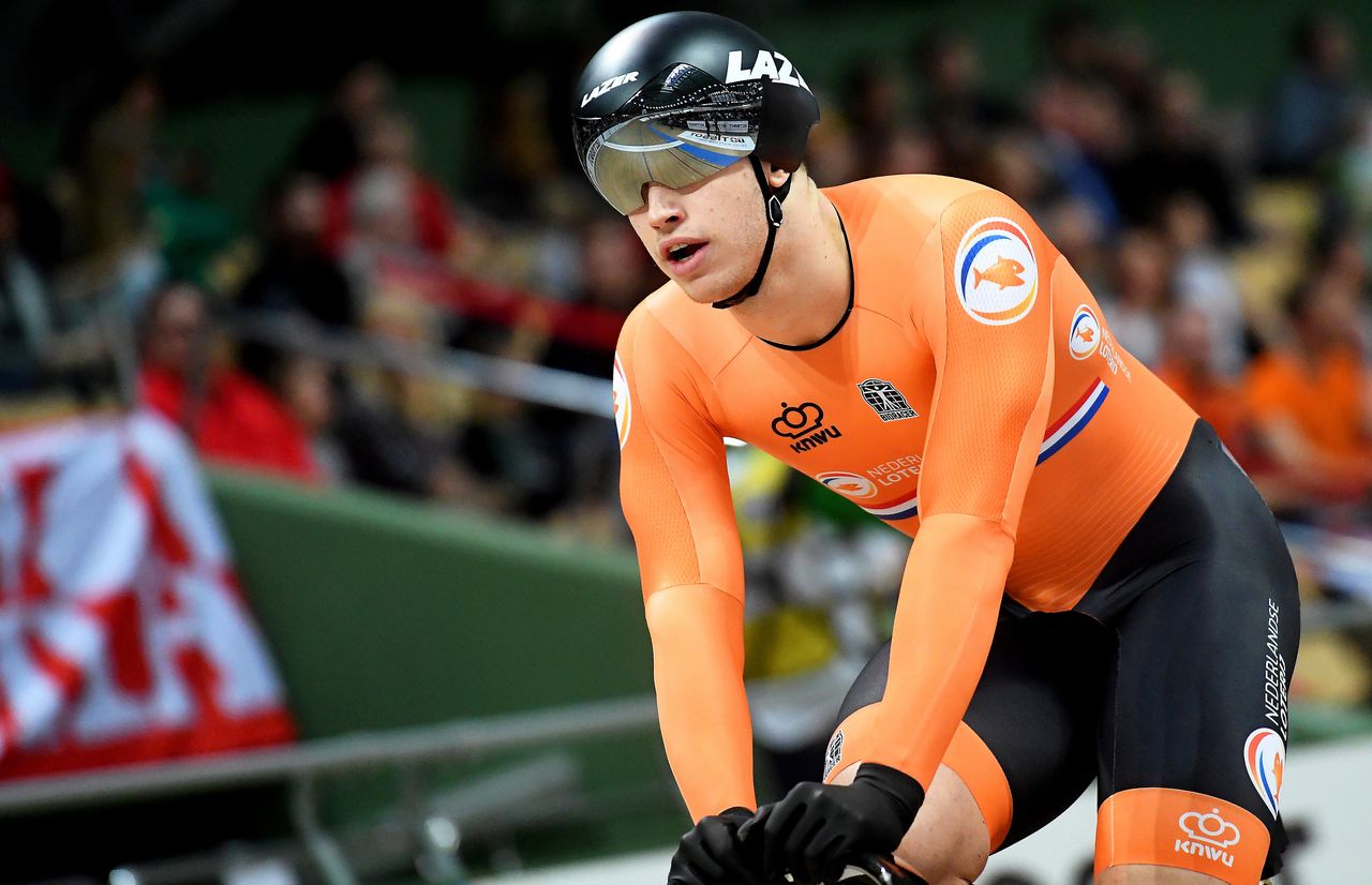 Lavreysen wint WK-goud in Nederlandse finale - NRC