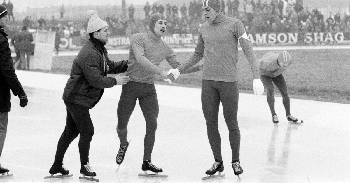 Leen Pfrommer, coach van ‘Ard en Keessie’, had oog voor schaatstalent - NRC