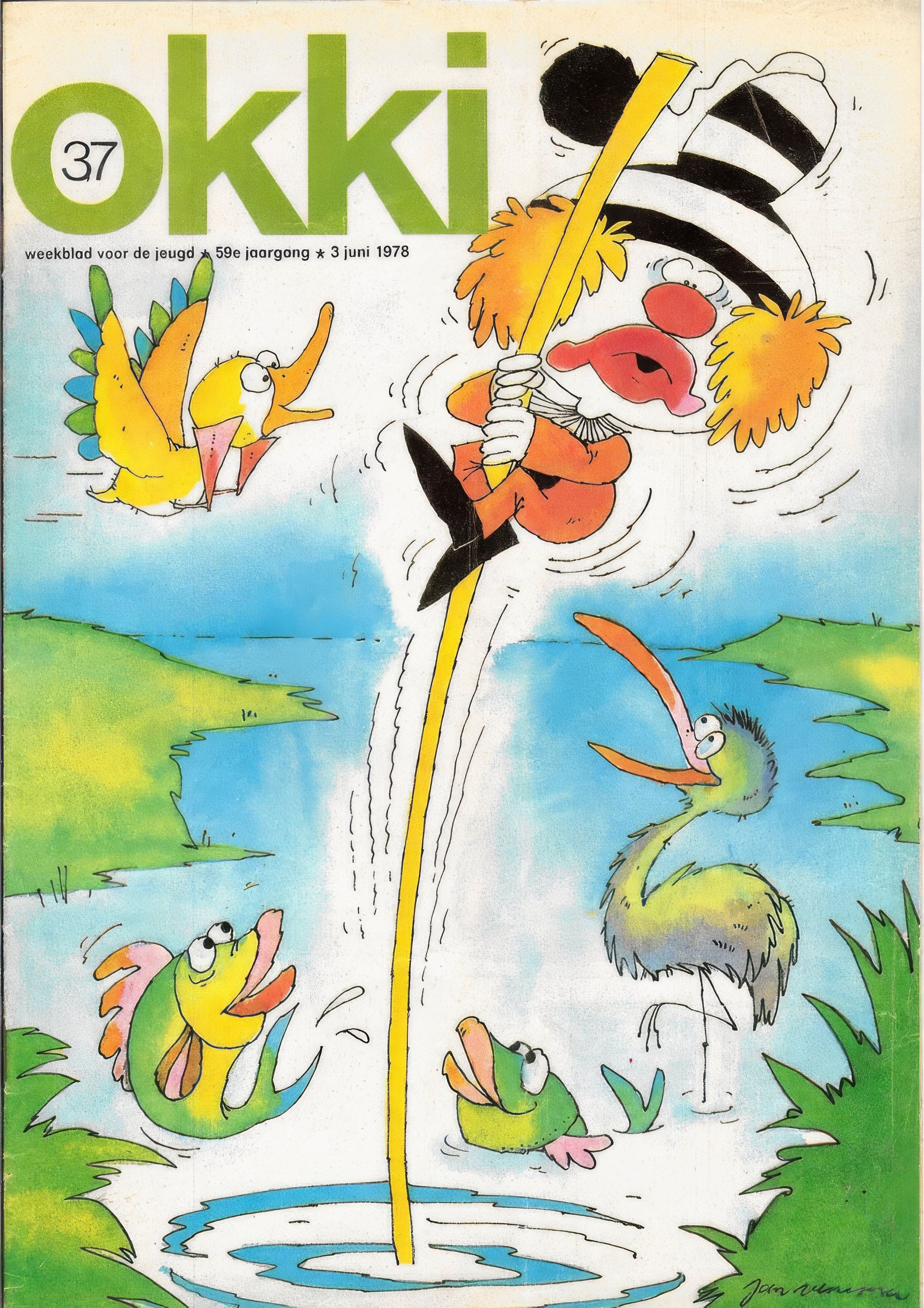 ‘Okki’, het jeugdblad voor 6- tot 8-jarigen, viert zijn zeventigjarig ...