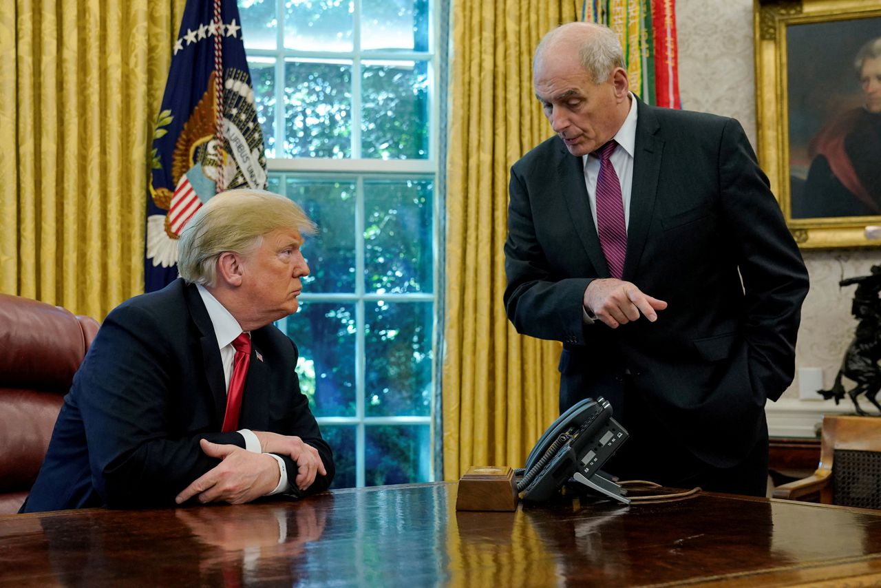 Met vertrek John Kelly ruimt Trump verder op in Witte Huis - NRC