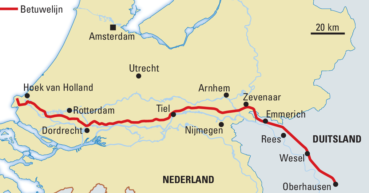 Financiering Duitse deel Betuwelijn rond, 1,5 miljard voor spoor - NRC