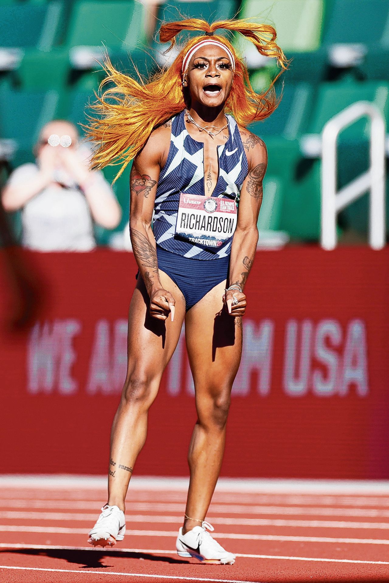 Sprintster Richardson test positief op cannabis, mist mogelijk Spelen ...