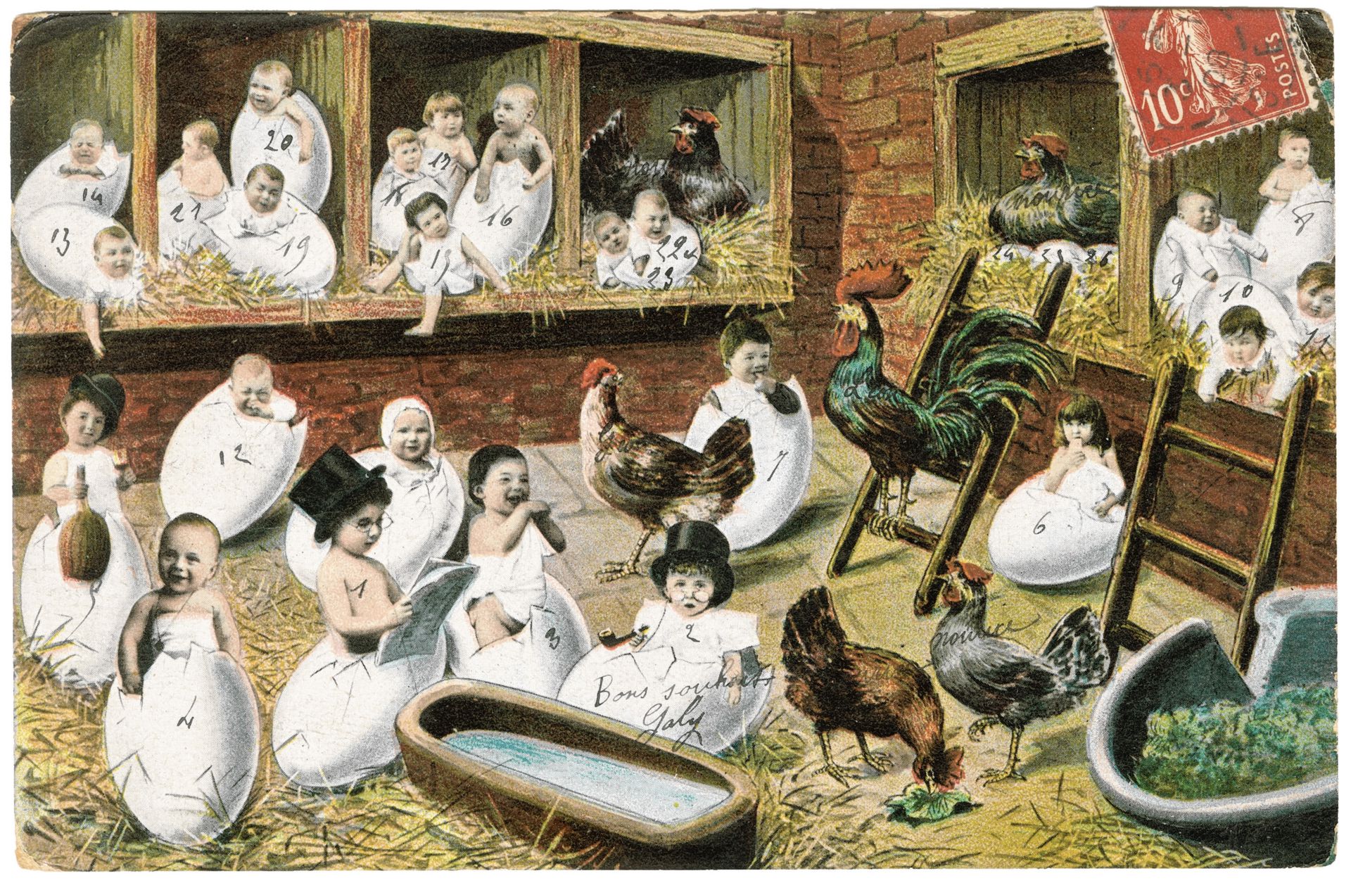 Toen kon je een baby nog gewoon plukken - NRC