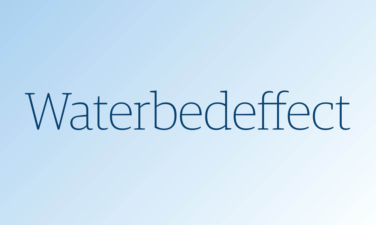 Het waterbedeffect beleeft een opleving - NRC