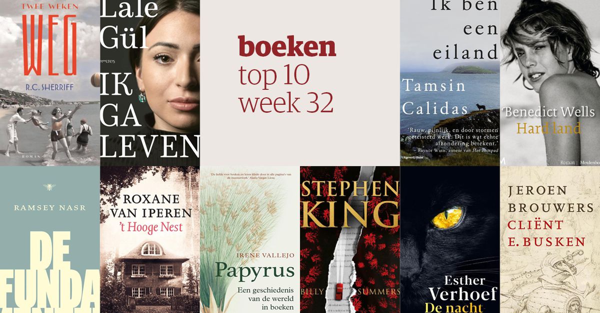 De tien bestverkochte boeken van week 32 - NRC