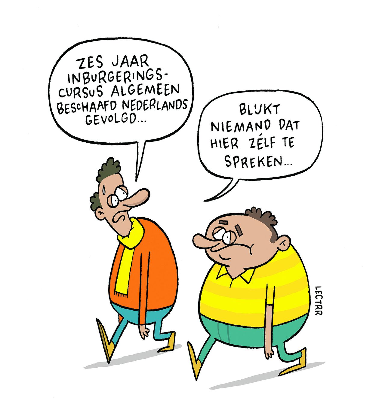 Vermoeiend, die etiketten op m’n voorhoofd - NRC