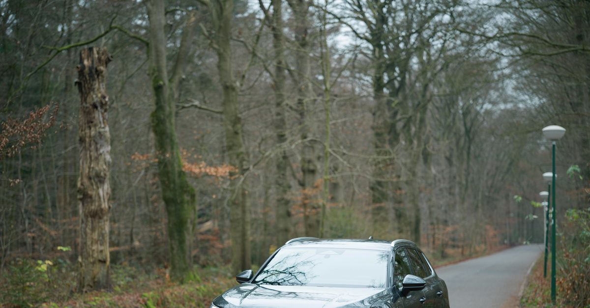 Max Verstappen nadoen in een bezemwagen - NRC