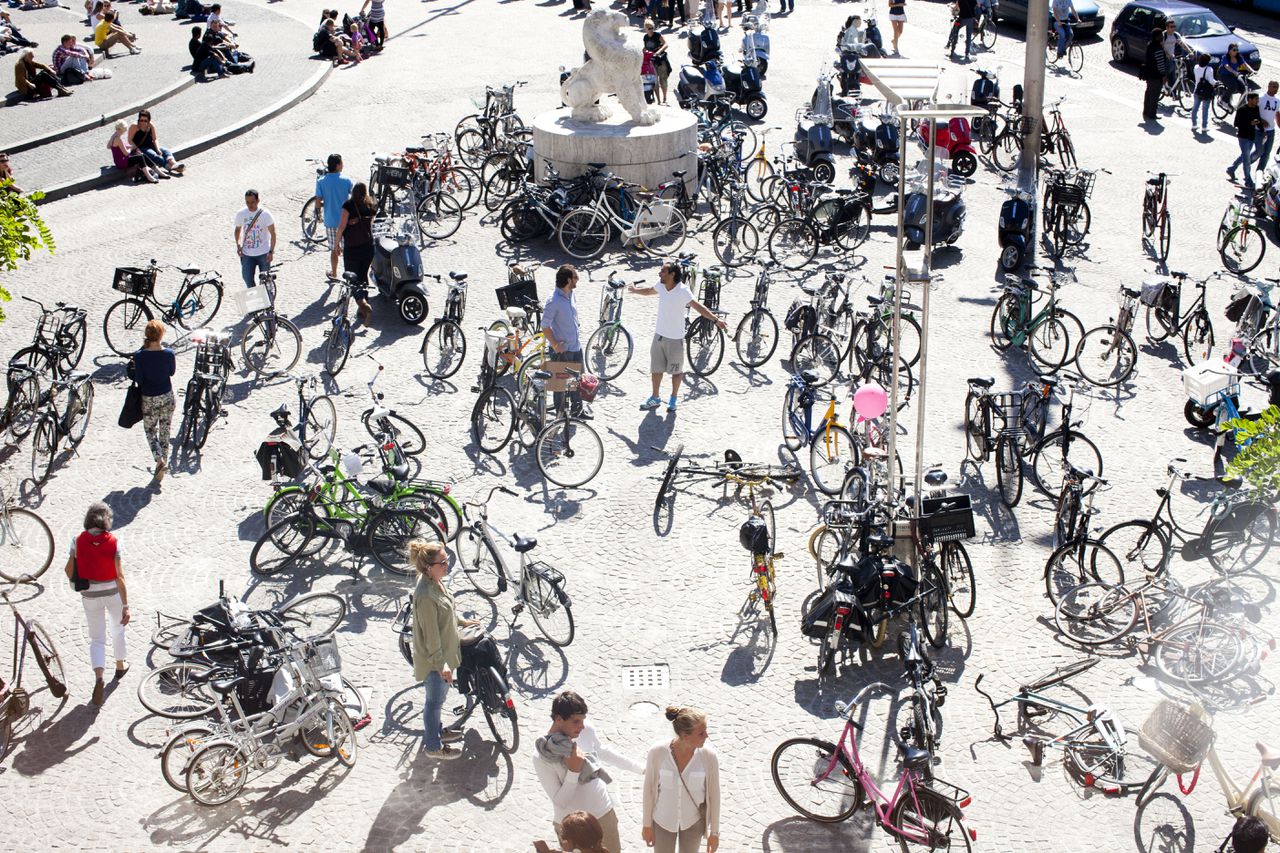 'Het fietsverkeer in de stad is enorm toegenomen' - NRC