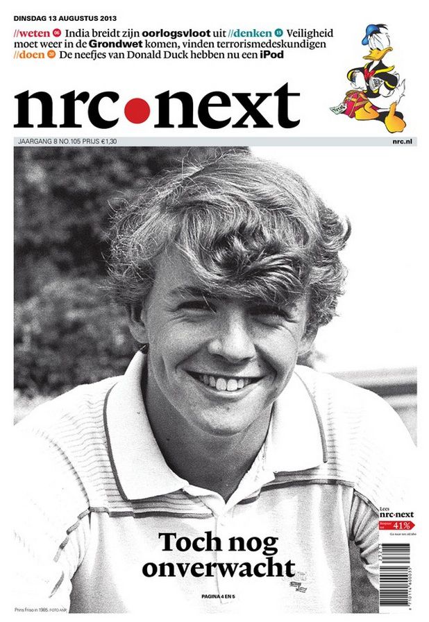 Prins Friso overleden - NRC