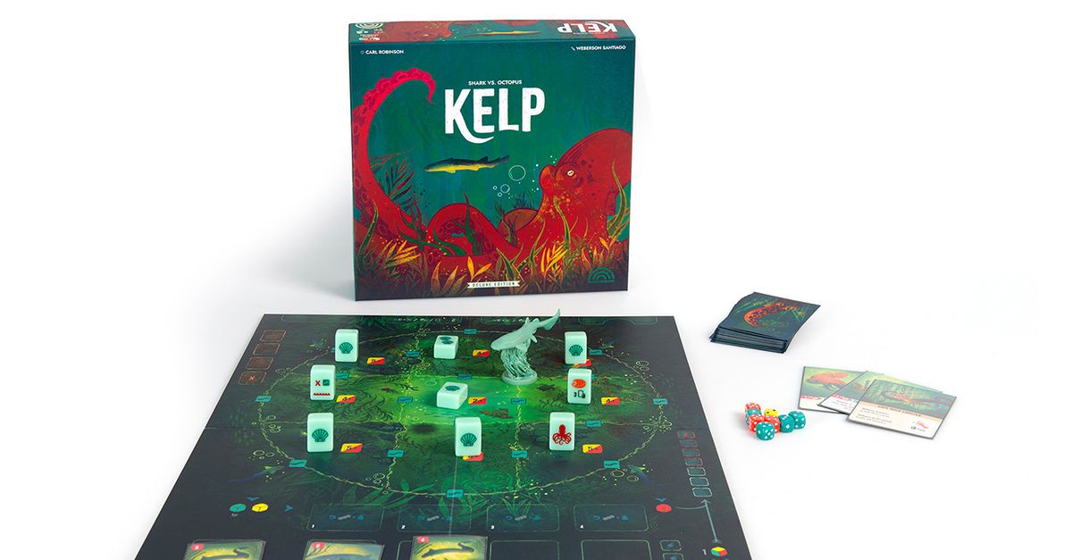 Het bordspel Kelp biedt een perfecte strijd tussen jager en prooi - NRC