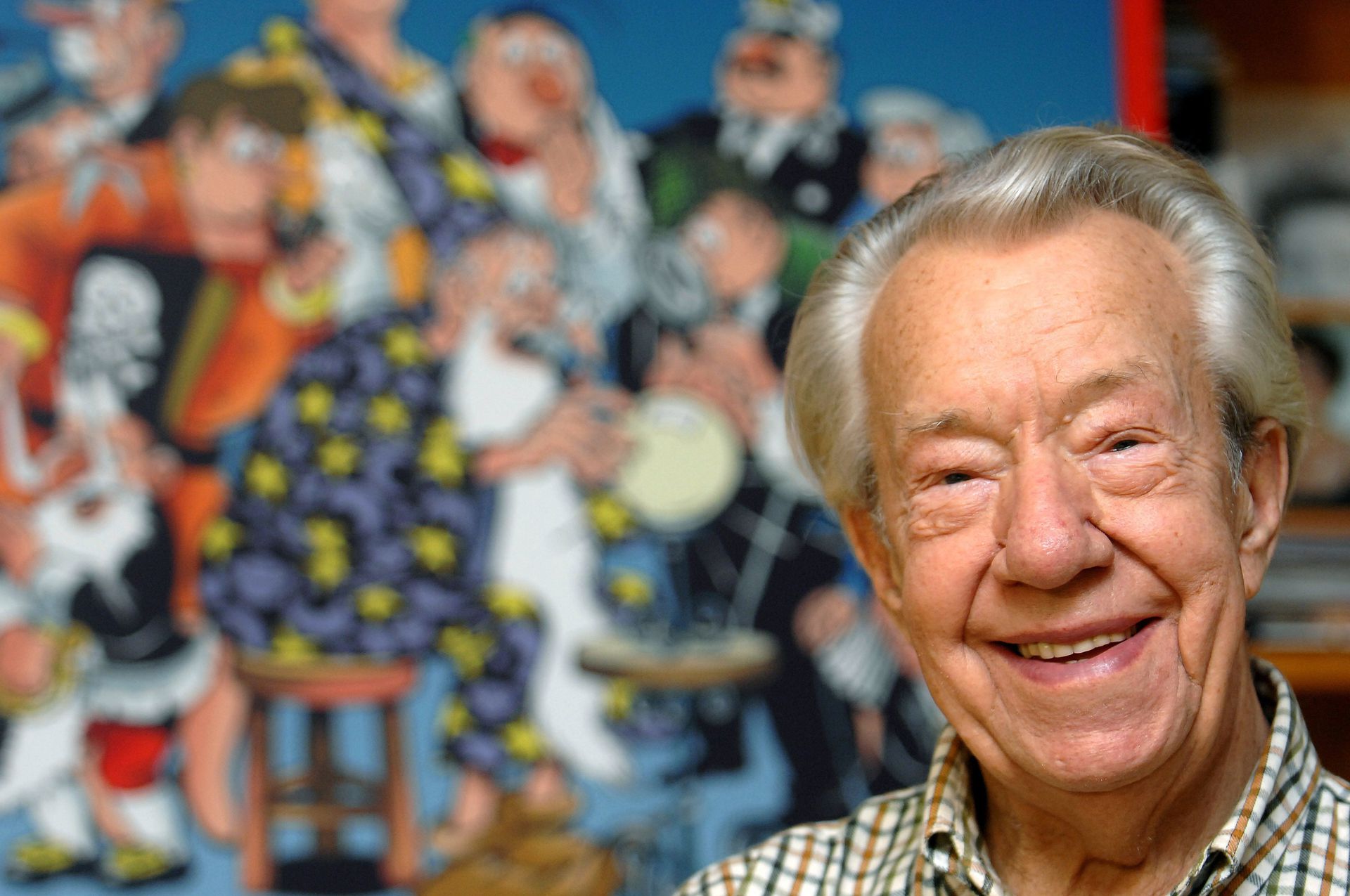 Belgische striptekenaar Marc Sleen overleden - NRC