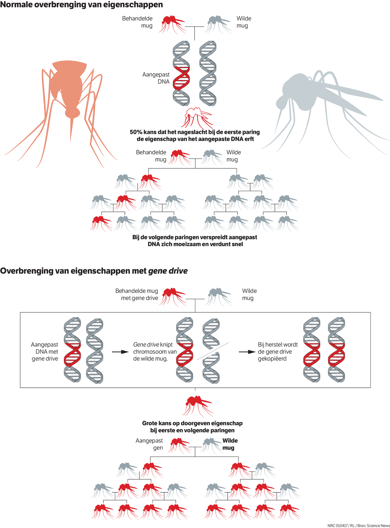 Genetische verandering in een hogere versnelling - NRC