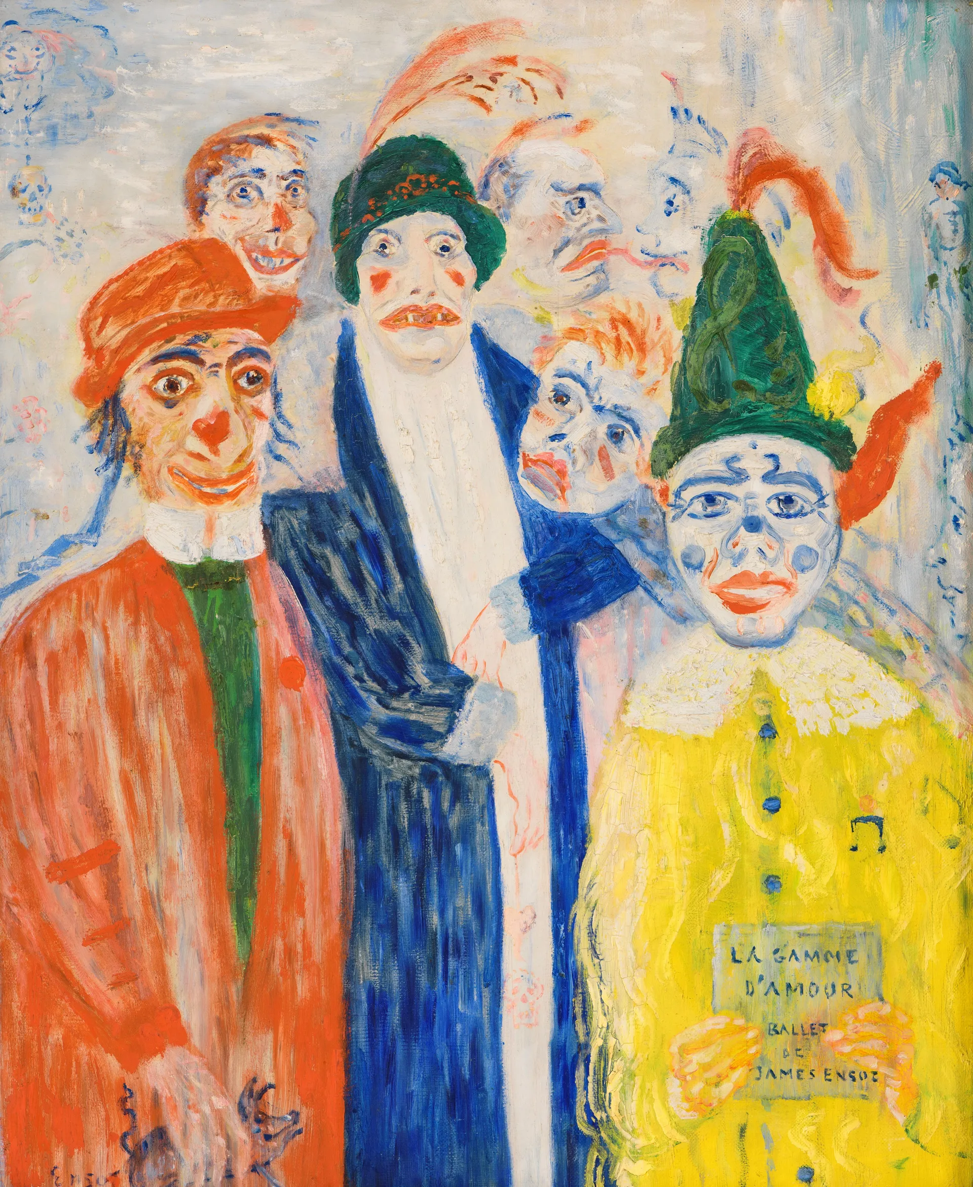 De pionier van het modernisme James Ensor: van zeegezichten tot duivelse maskers - NRC