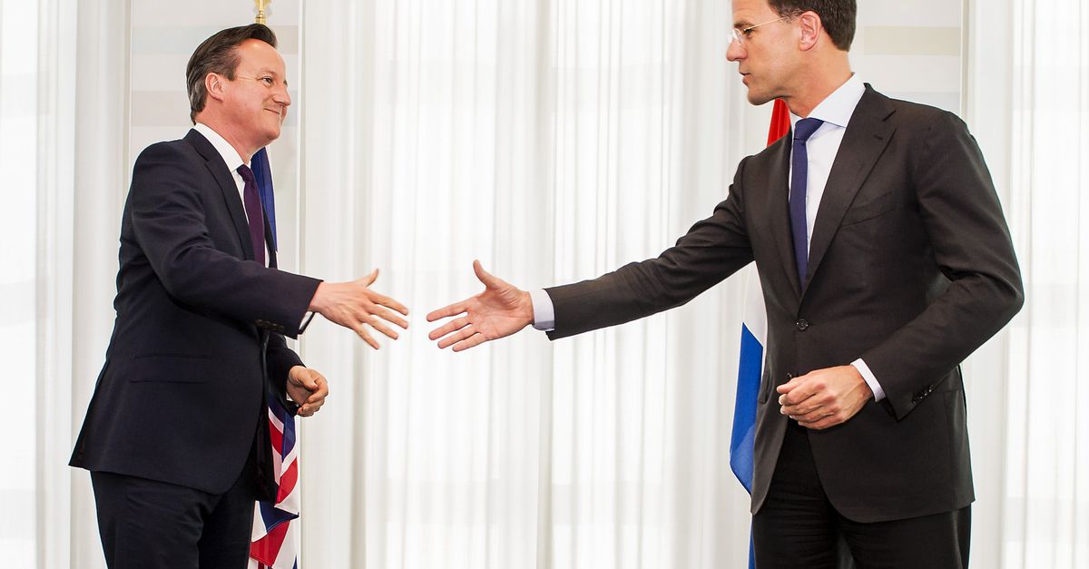 Cameron in Den Haag: Nederland ‘zeer sterke partner’ Britten - NRC