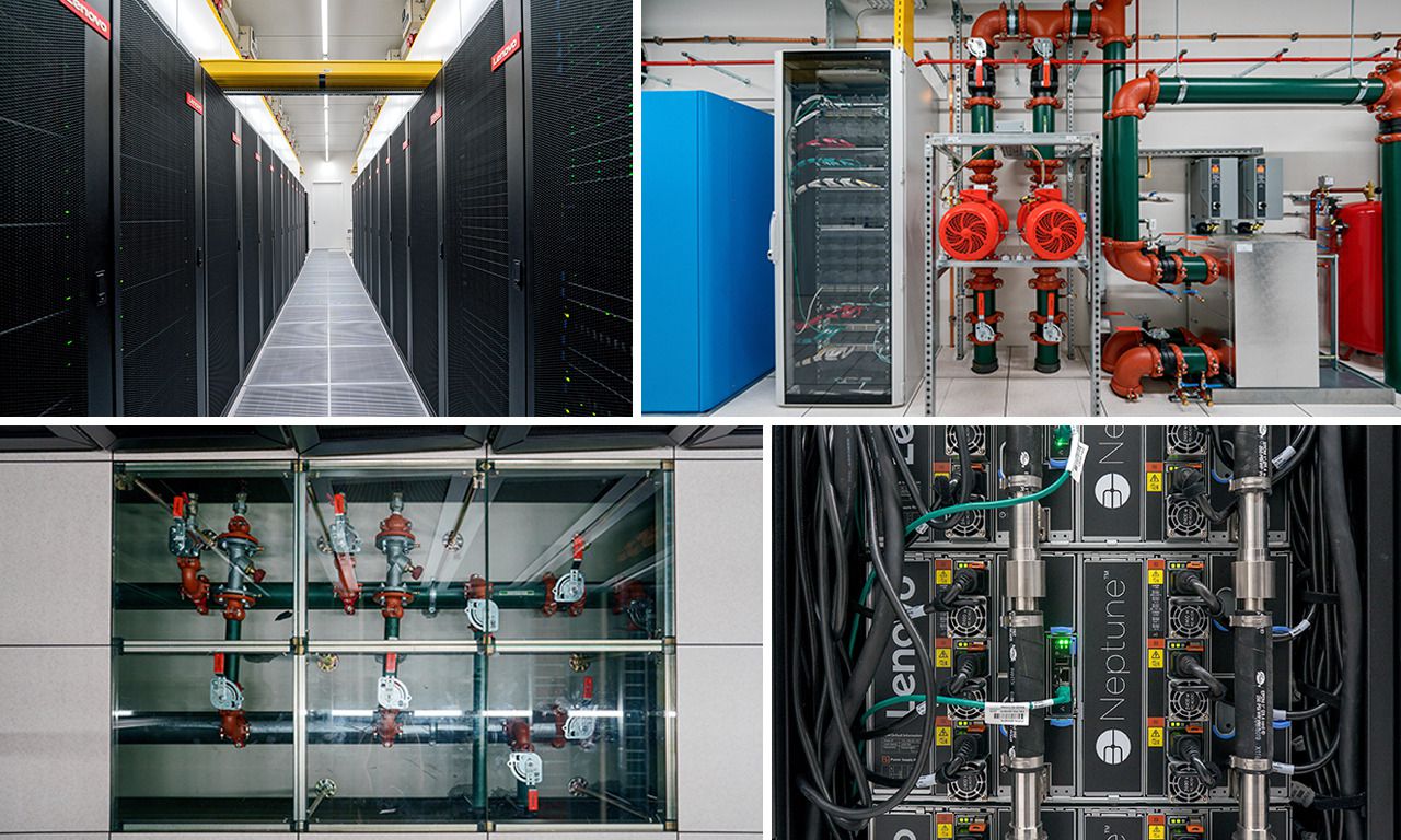 Er zigzagt water door de hete supercomputer. Zonder kan-ie niet - NRC