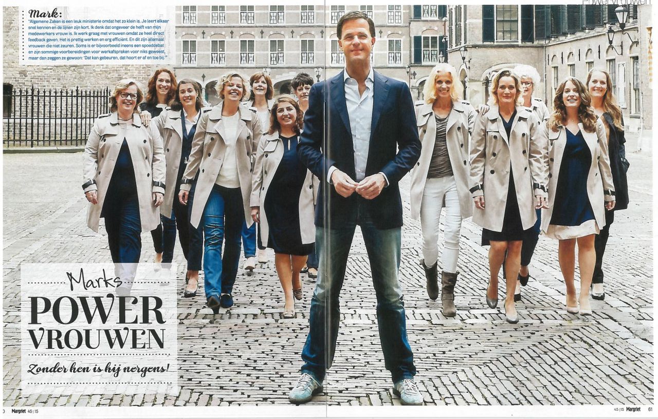 Rutte vertelt in Margriet over ‘De vrouwen achter Mark’ - NRC
