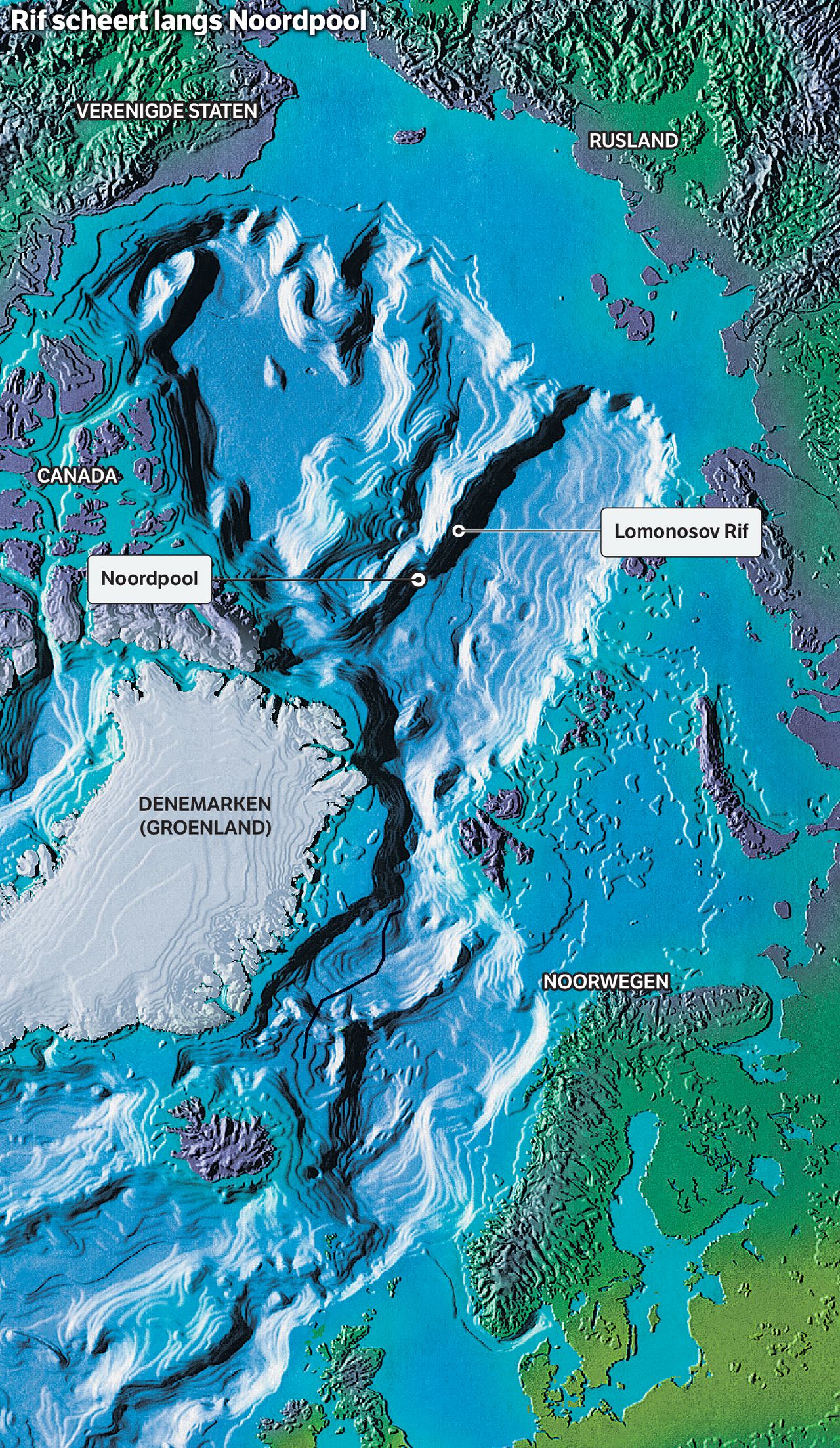 Iedereen wil een stuk van de Noordpool - NRC