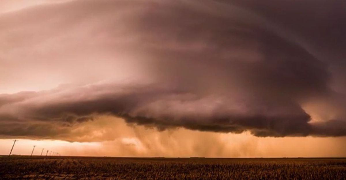 Timelapse: dit is een supercell storm - NRC
