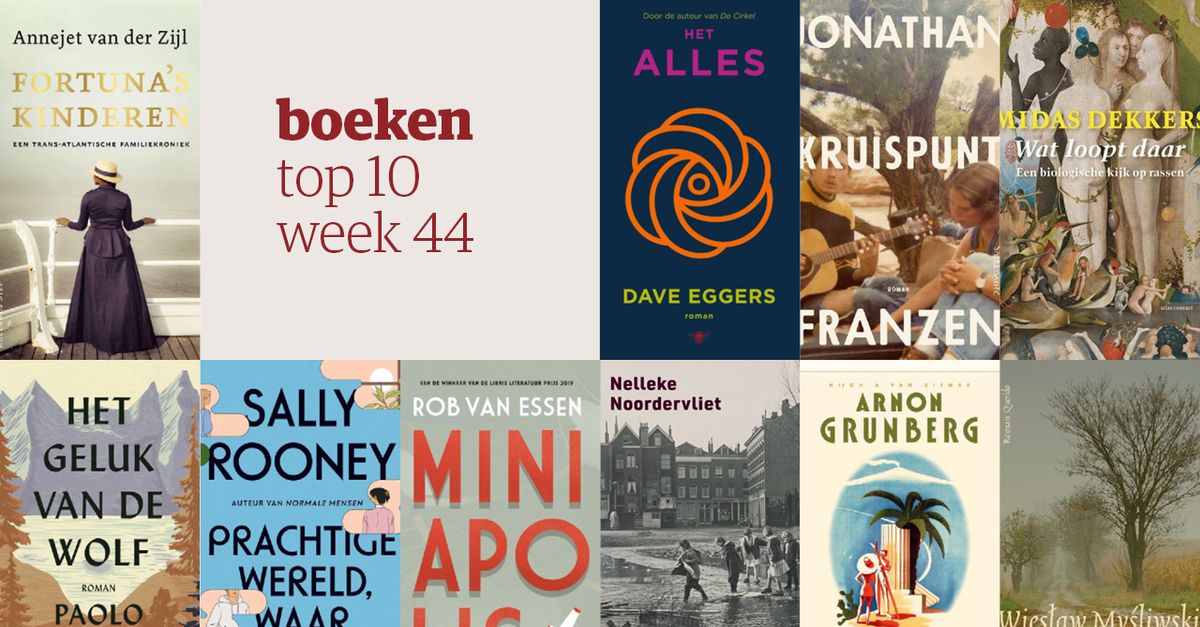 De tien bestverkochte boeken van week 44 - NRC