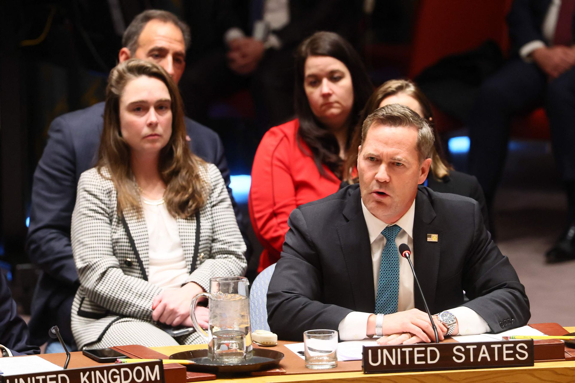 Waltz bij VN-Veiligheidsraad: VS staan achter ‘moedige bevolking van ...