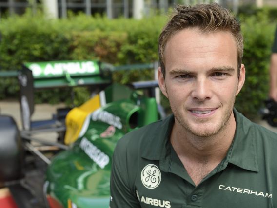 Giedo van der Garde reservecoureur Formule 1 van Sauber - NRC