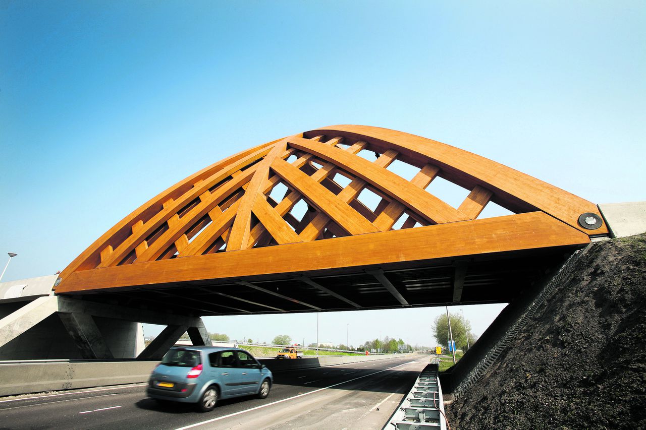 Een brug als een gevlochten mandje - NRC