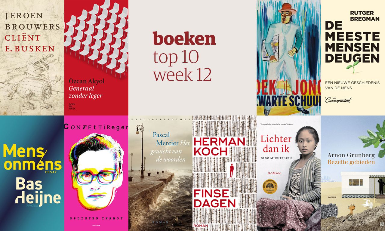 De tien bestverkochte boeken van week 12 - NRC