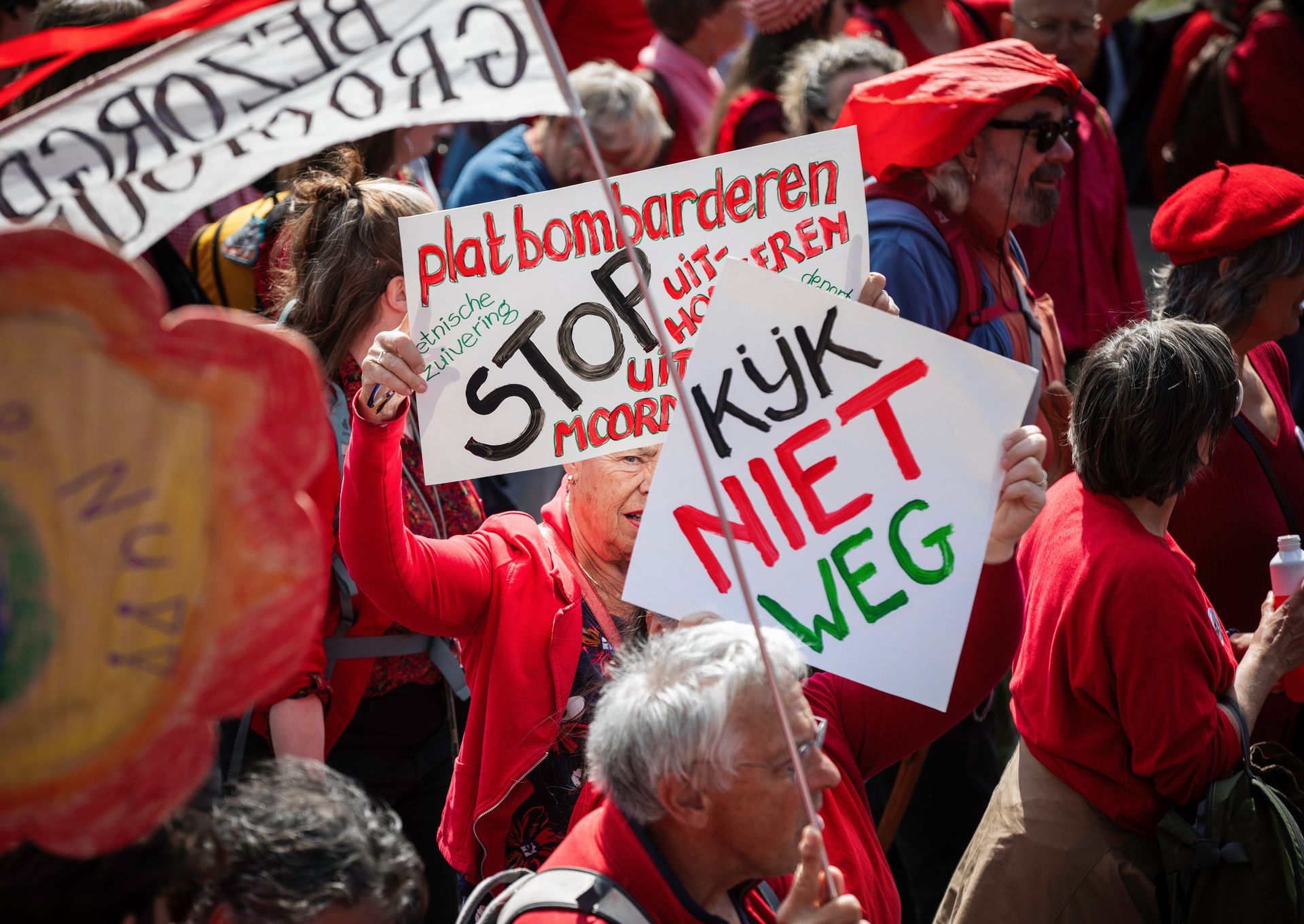 Voor velen is het de eerste keer dat ze demonstreren – de Gaza ...