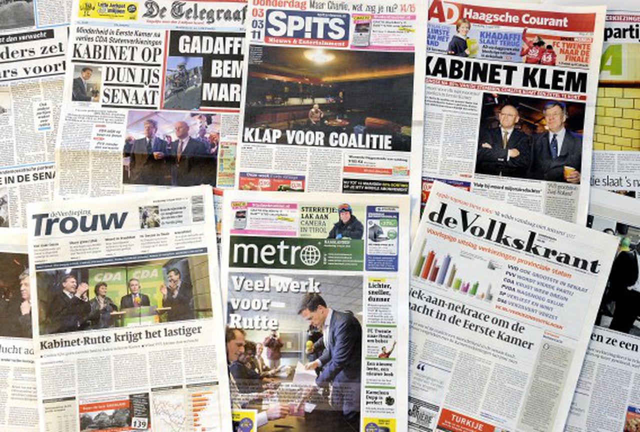 ‘Telegraaf meest zichtbare krant - GeenStijl kan niet zonder dode bomen ...