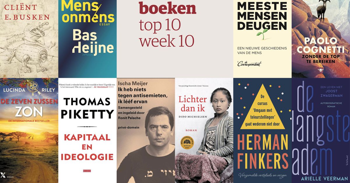 De tien bestverkochte boeken van week 10 - NRC