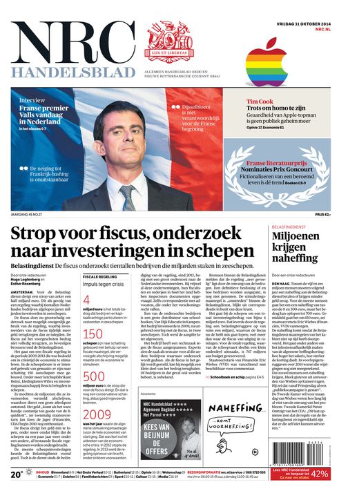 Tekenaar Ruben Oppenheimer moet cartoon rectificeren - NRC