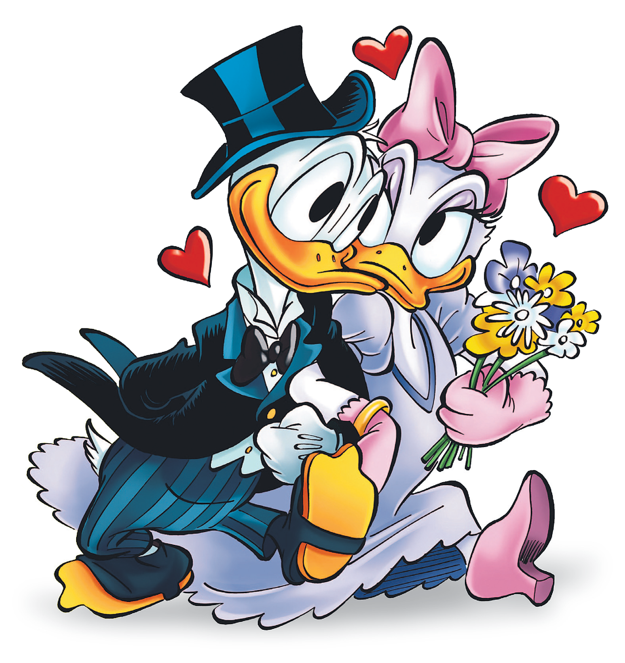 Donald Duck gaat trouwen met Katrien en andere stunts - NRC