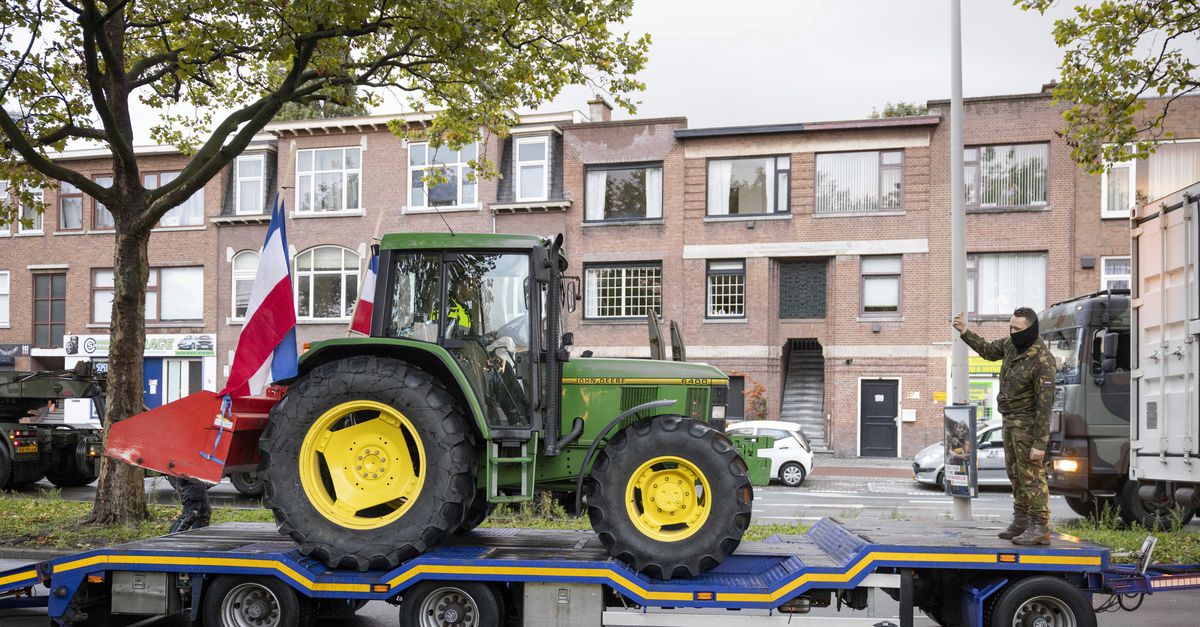 Trekkers van protesterende boeren in Den Haag in beslag genomen, geen ...