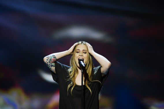 Terugkijken: Anouk zingt Birds in finale Eurovisie Songfestival - NRC