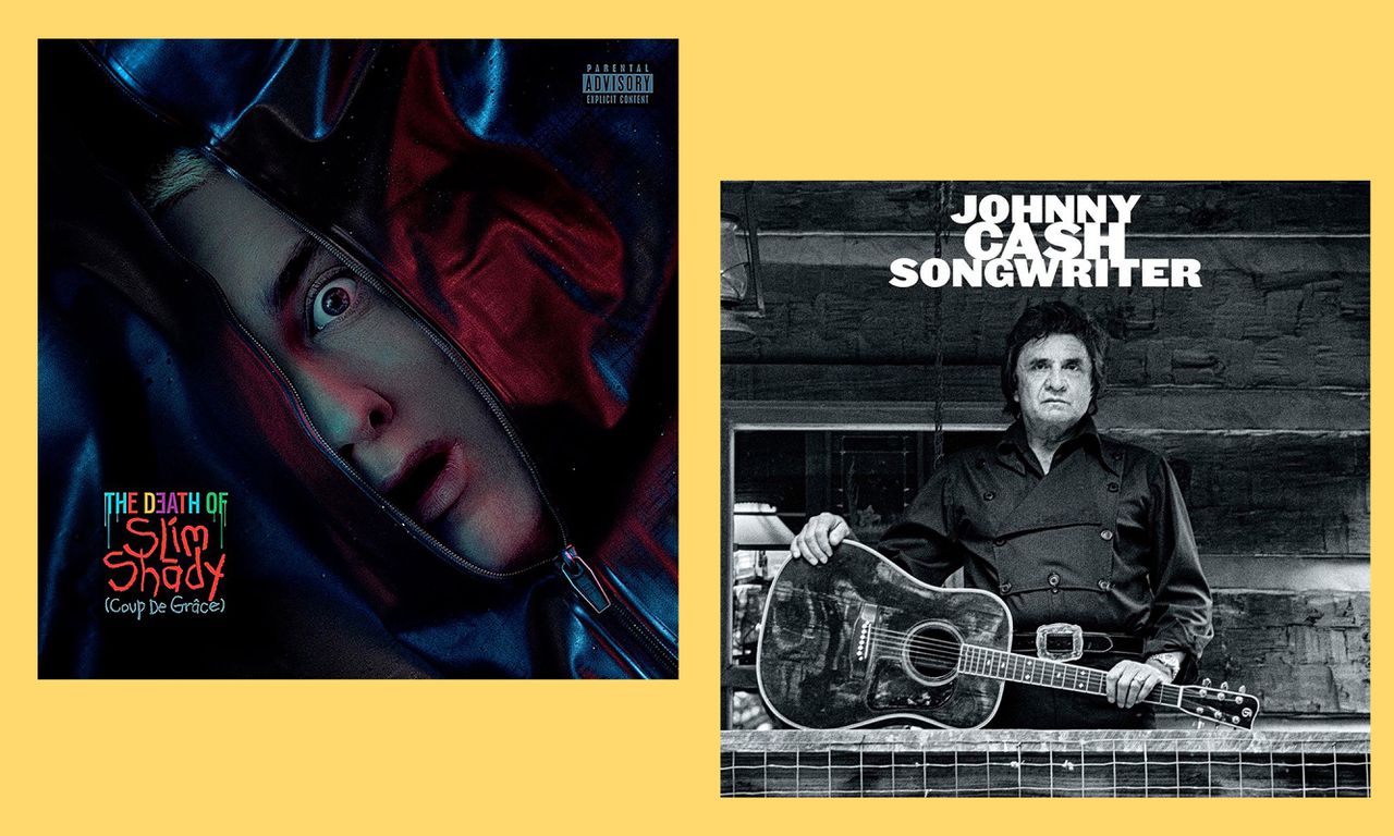 Twee oude helden hebben een nieuwe plaat: Eminem en Johnny Cash - NRC