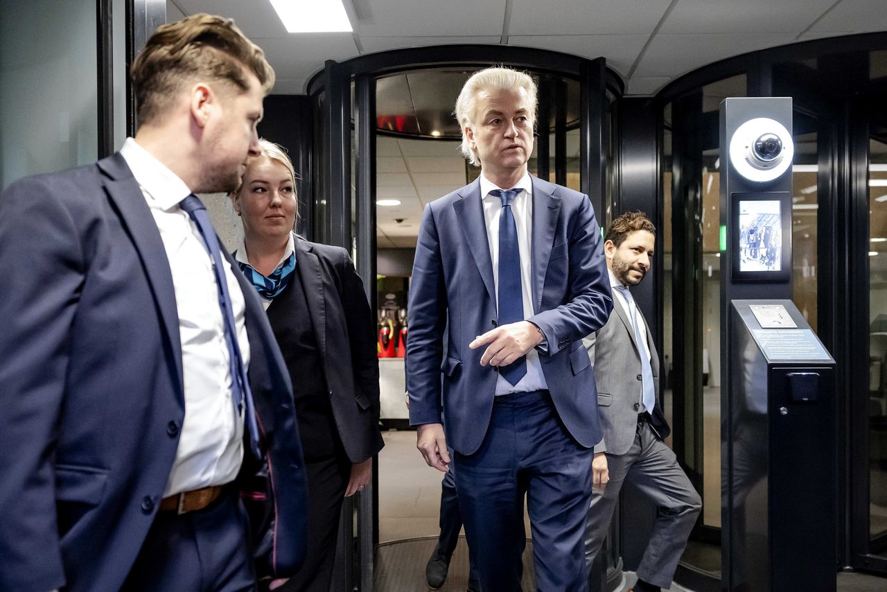 Wilders na tweede verkenningsgesprek: ‘Zin om met andere lijsttrekkers te praten’ - NRC