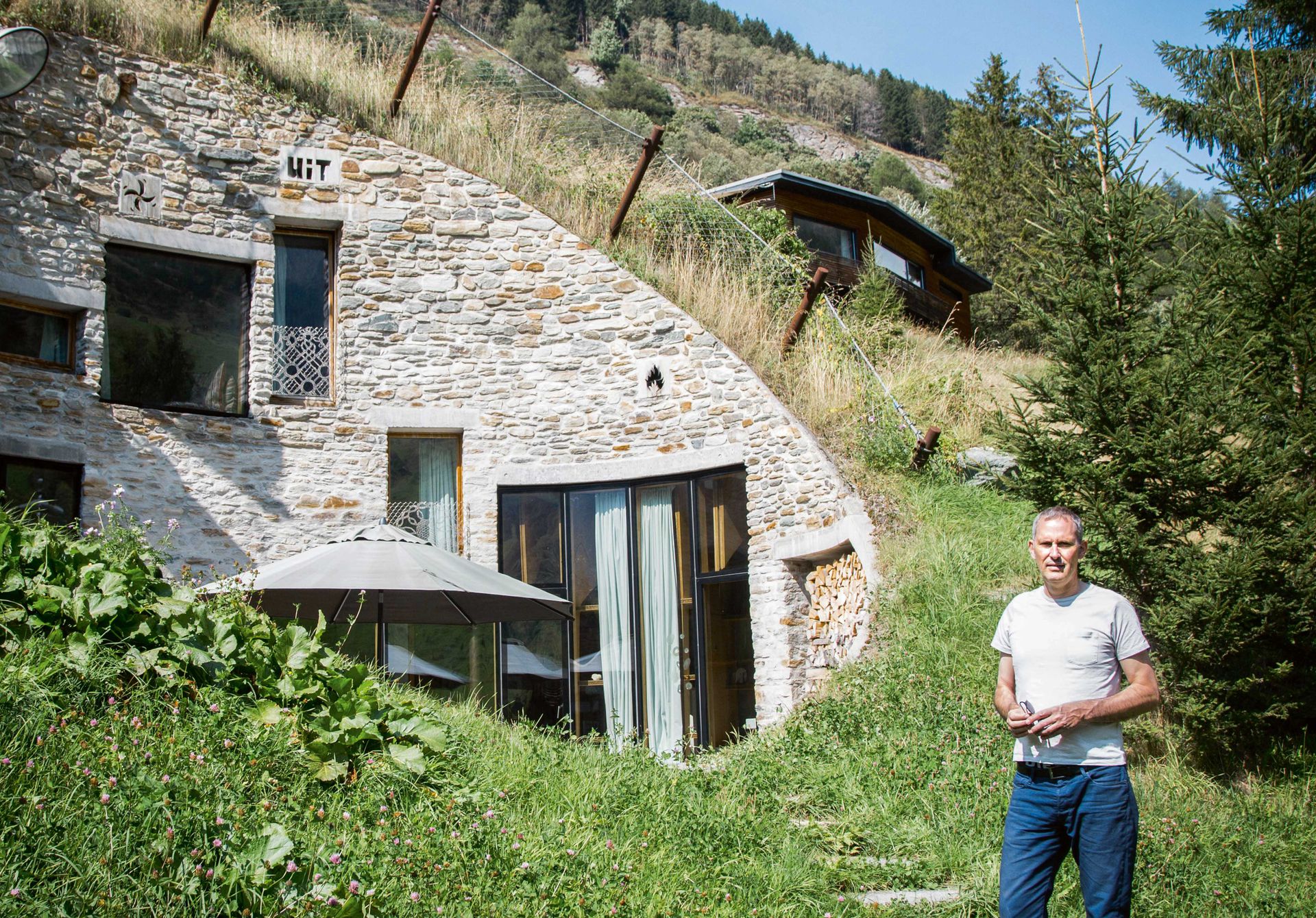 Architect Bjarne Mastenbroek woont ondergronds - NRC