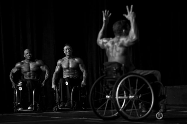 Verlamd van zijn borst naar beneden en toch professioneel bodybuilder - NRC